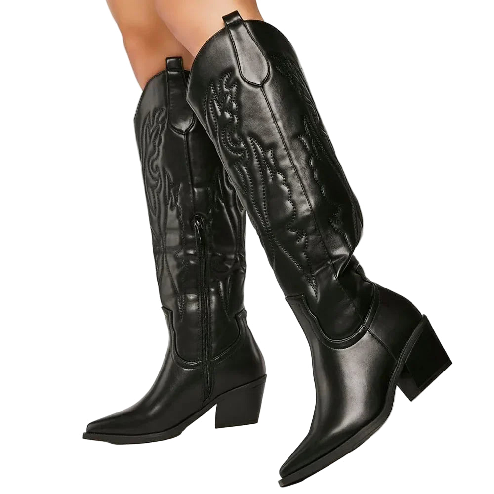 Stephanie | Bottes cowboy pour femme | Moderne – Laurence Boutique
